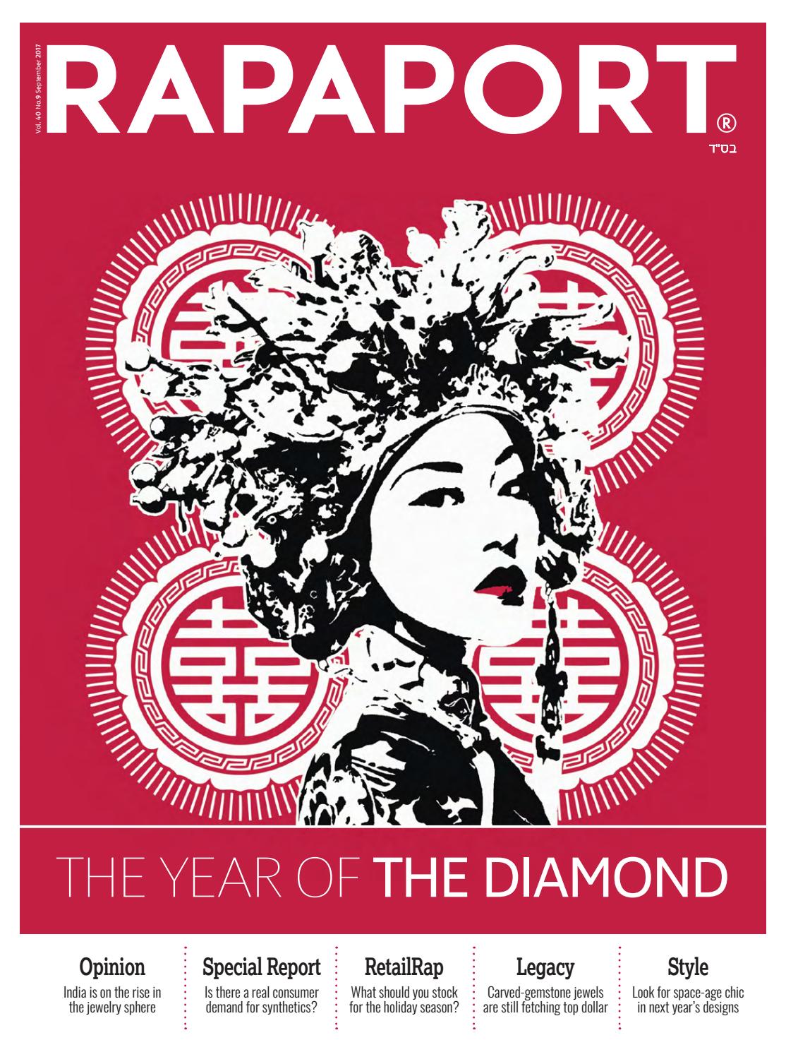 Rapaport Magazine - September 2017 by Rapaport Magazine - Issuu