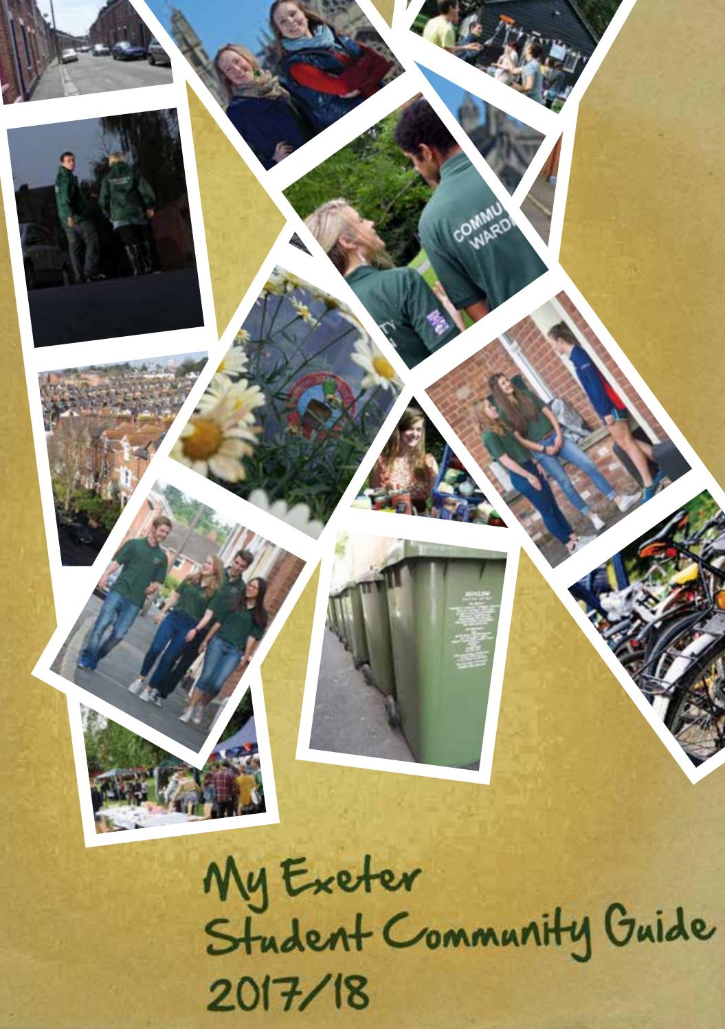 My Exeter Student Community Guide 2017/18 by University of Exeter - Issuu