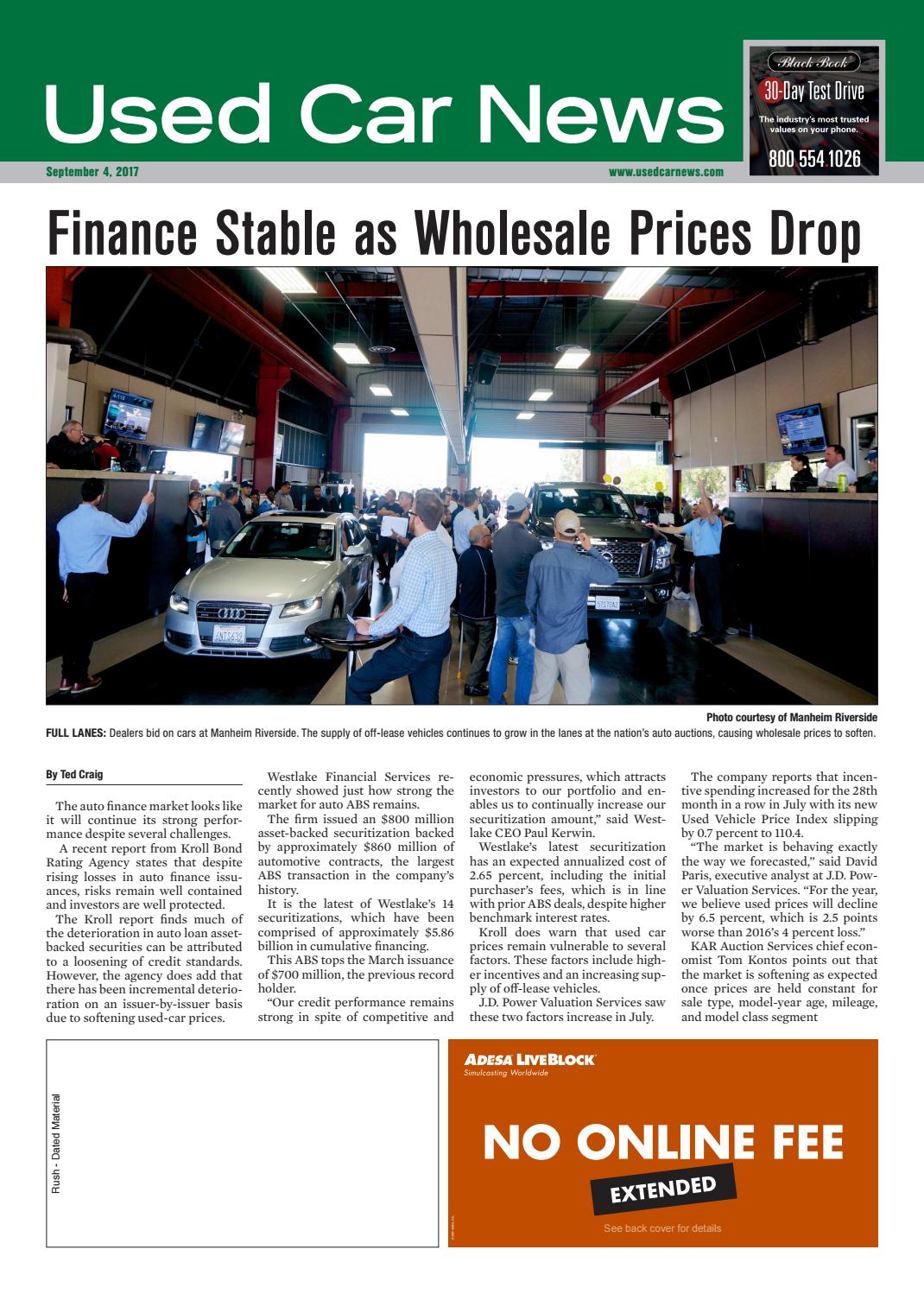 Used Car News 9/4/17 by General Media LLC - Issuu