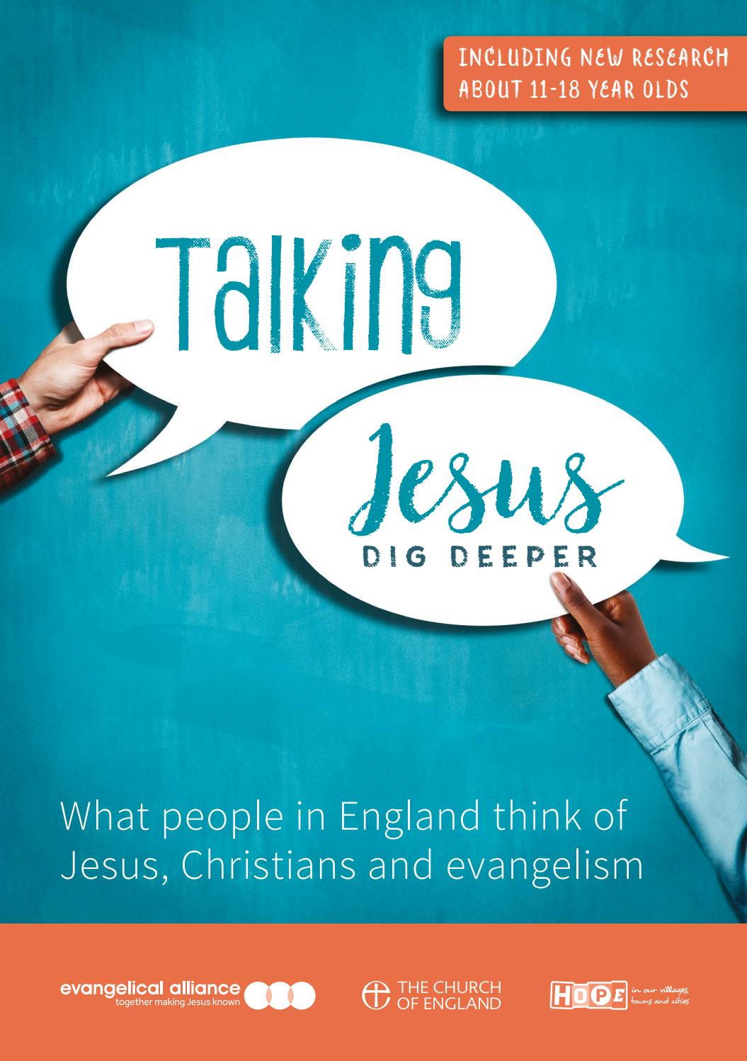 Talking Jesus: dig deeper by Evangelical Alliance - Issuu