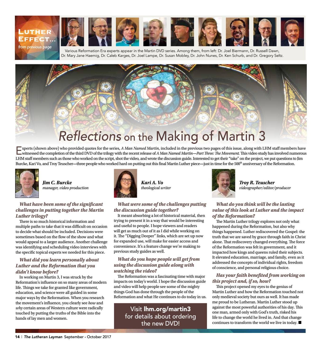 The Lutheran Layman by Lutheran Hour Ministries - Issuu