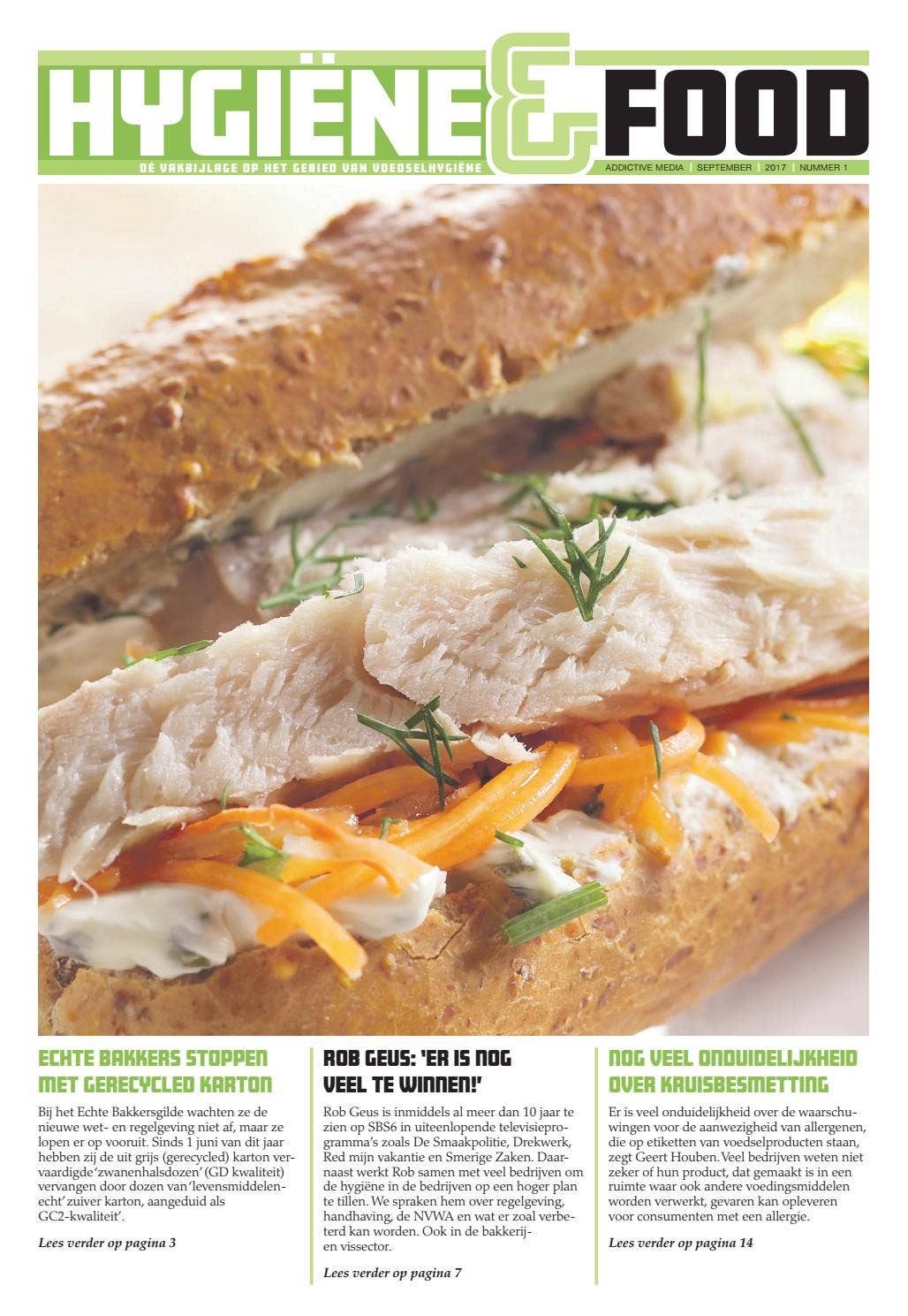 Hygiëne&Food september 2017 by Bakery Next - Issuu