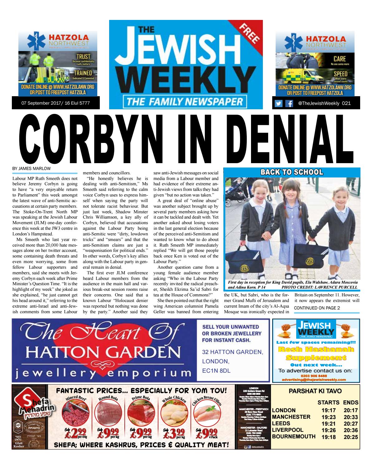 The Jewish Weekly 021 by The Jewish Weekly - Issuu