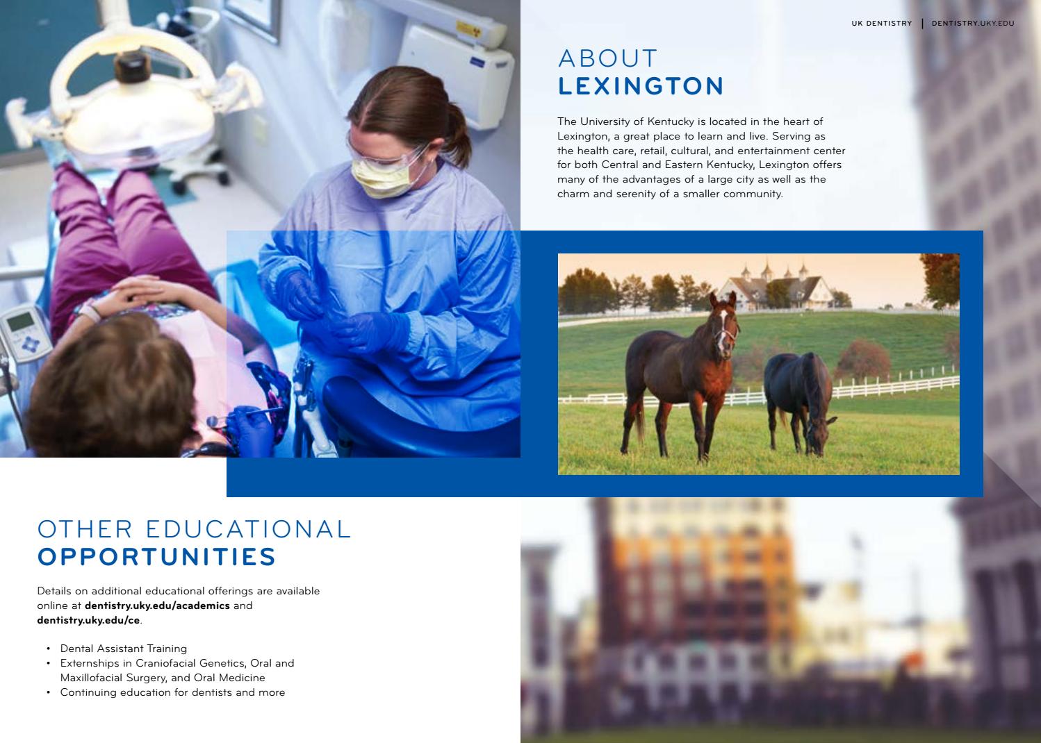 UK College of Dentistry Viewbook by UK College of Dentistry - Issuu