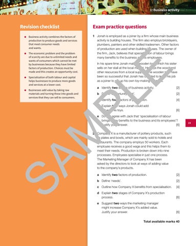 Preview Cambridge IGCSE® and O Level Business Studies (Revised Edition ...