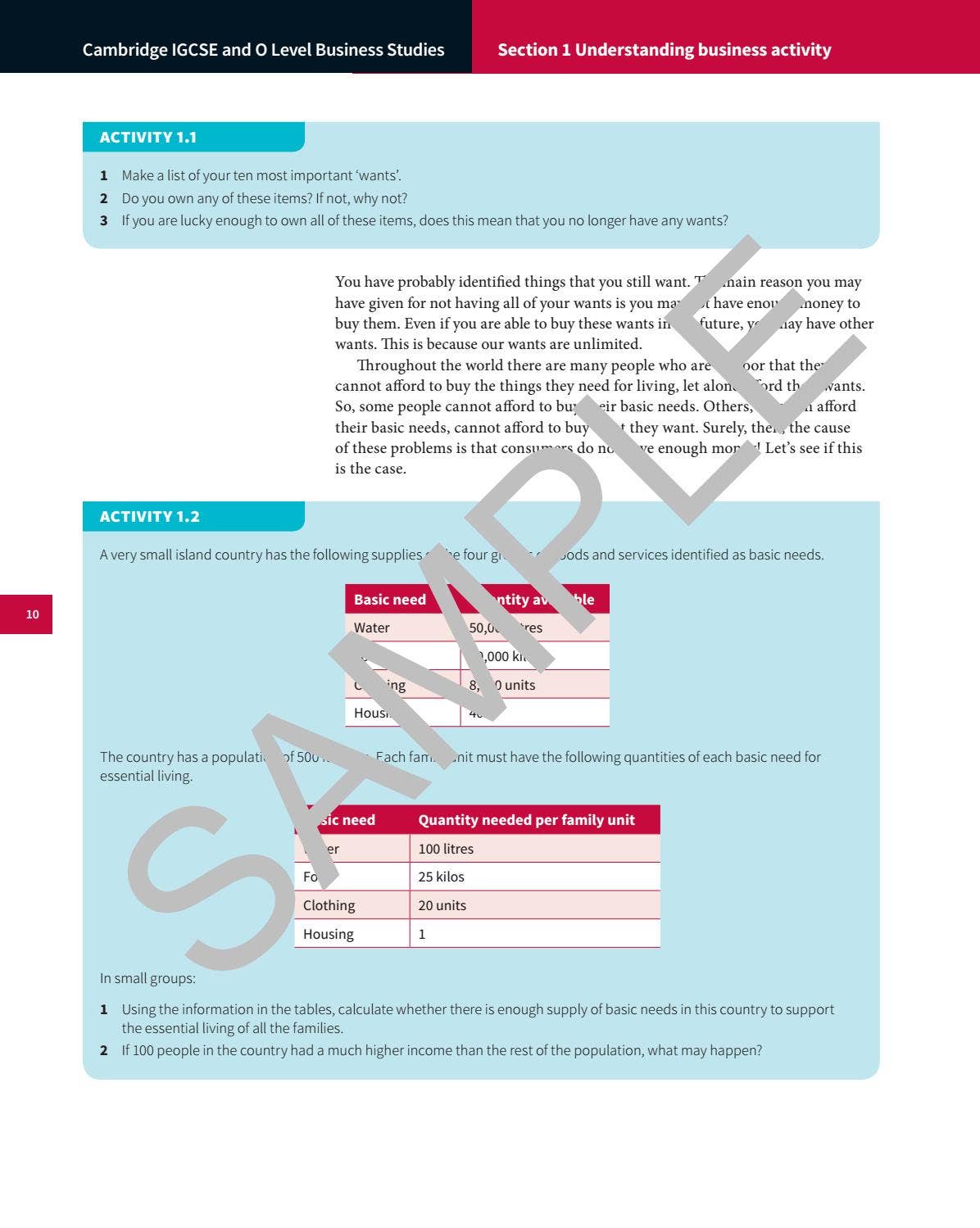 Preview Cambridge IGCSE® and O Level Business Studies (Revised Edition ...