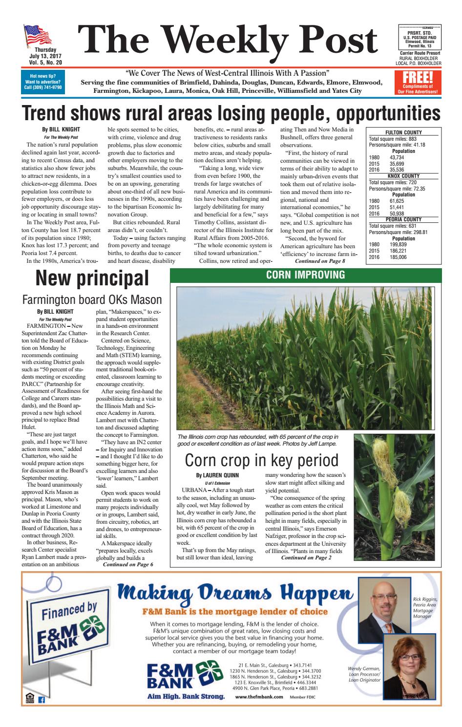 The Weekly Post 7/13/17 by The Weekly Post - Issuu