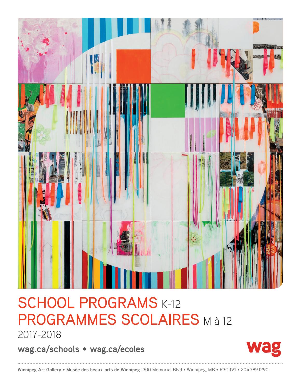 2017–2018 WAG School Programs Booklet by WAG-Qaumajuq - Issuu