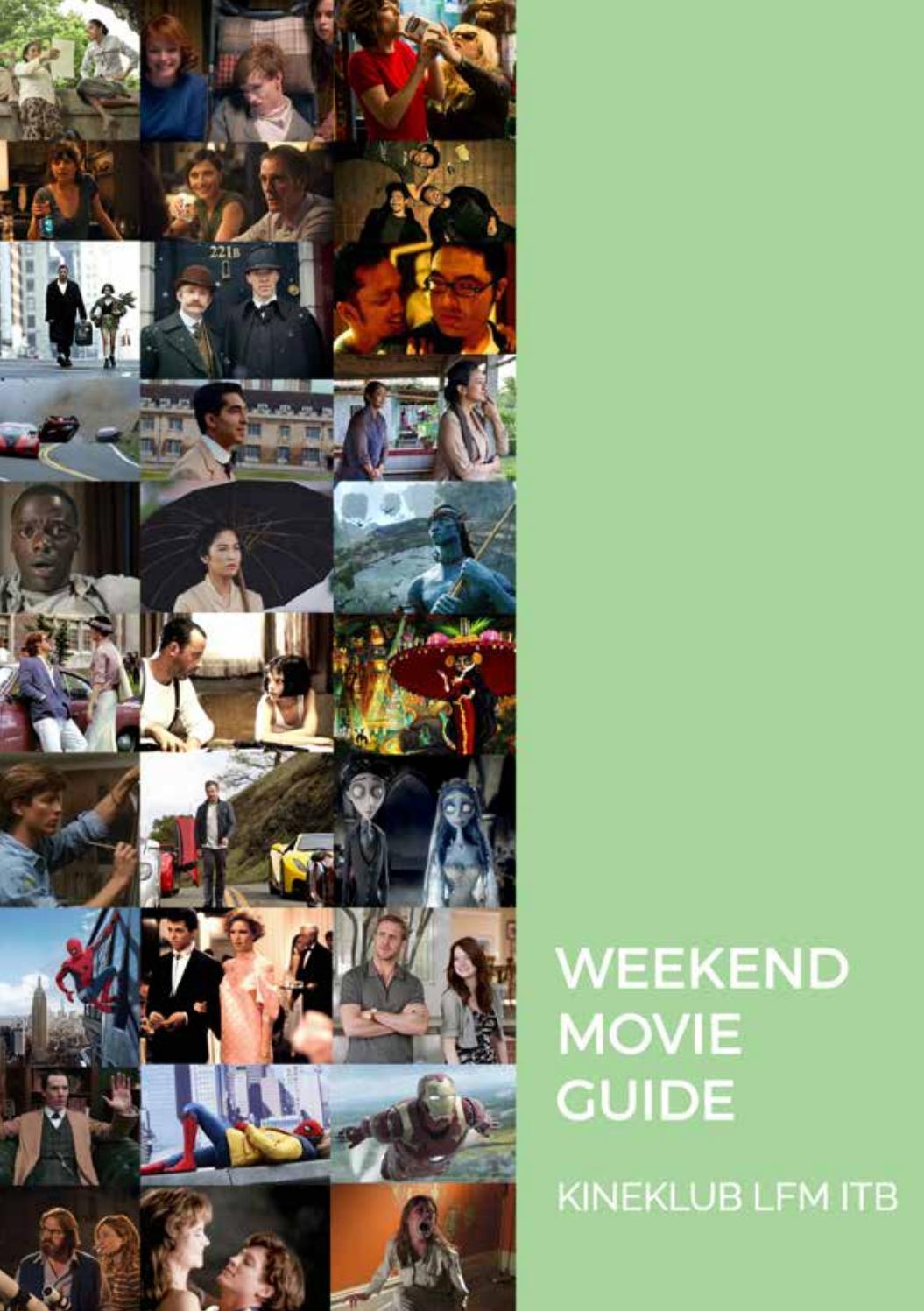 Weekend Movie Guide by kineklub - Issuu