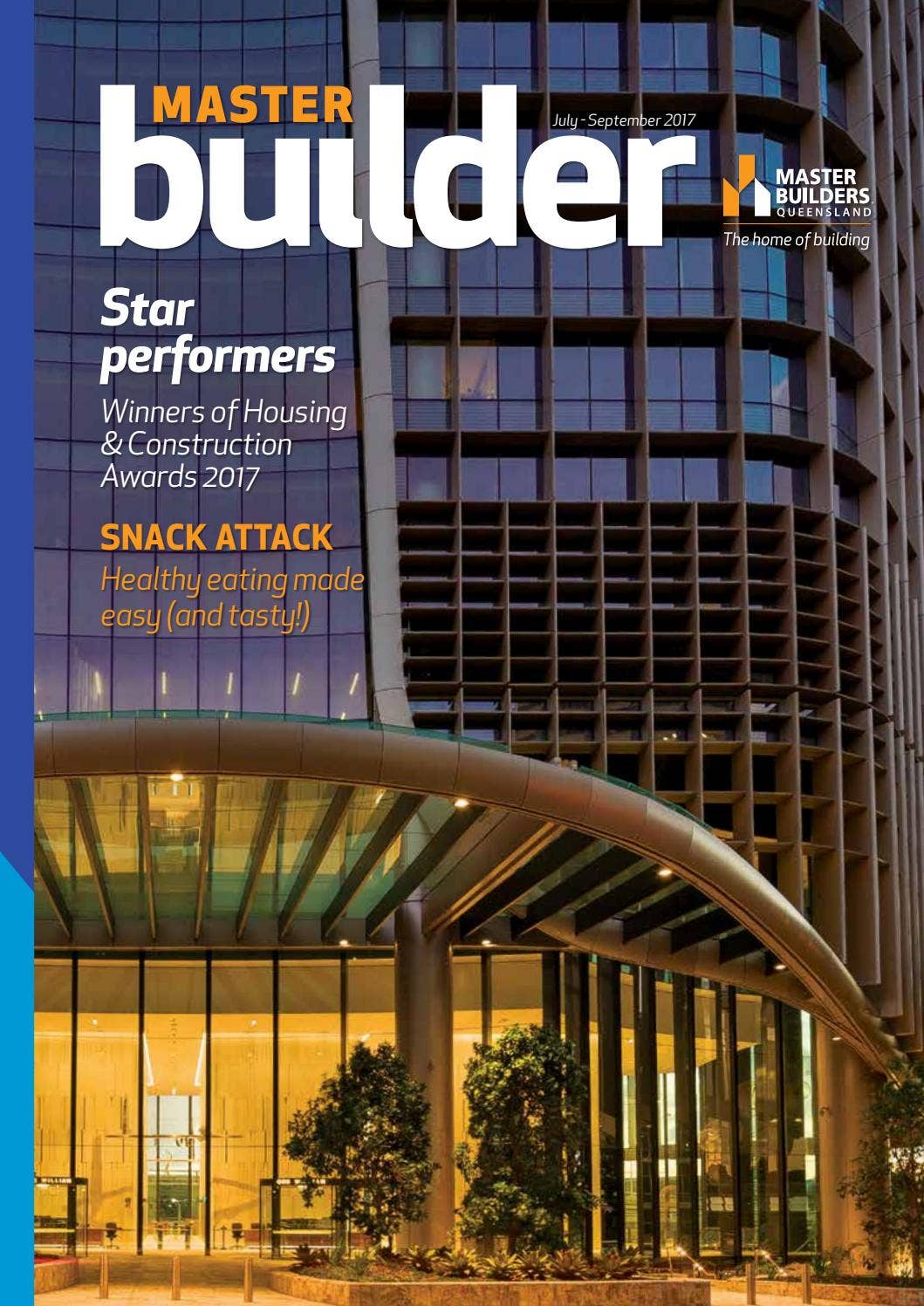 Master Builder magazine – July-September 2017 by Master Builders ...