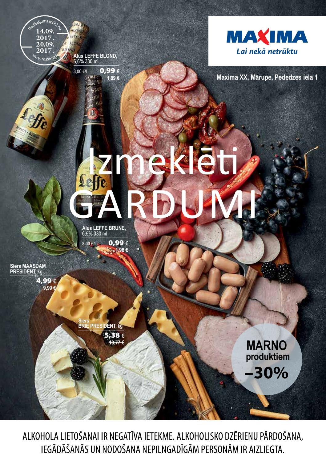 Maxima_Marupe_14.09.-20.09.2017 by Maxima Latvija - Issuu