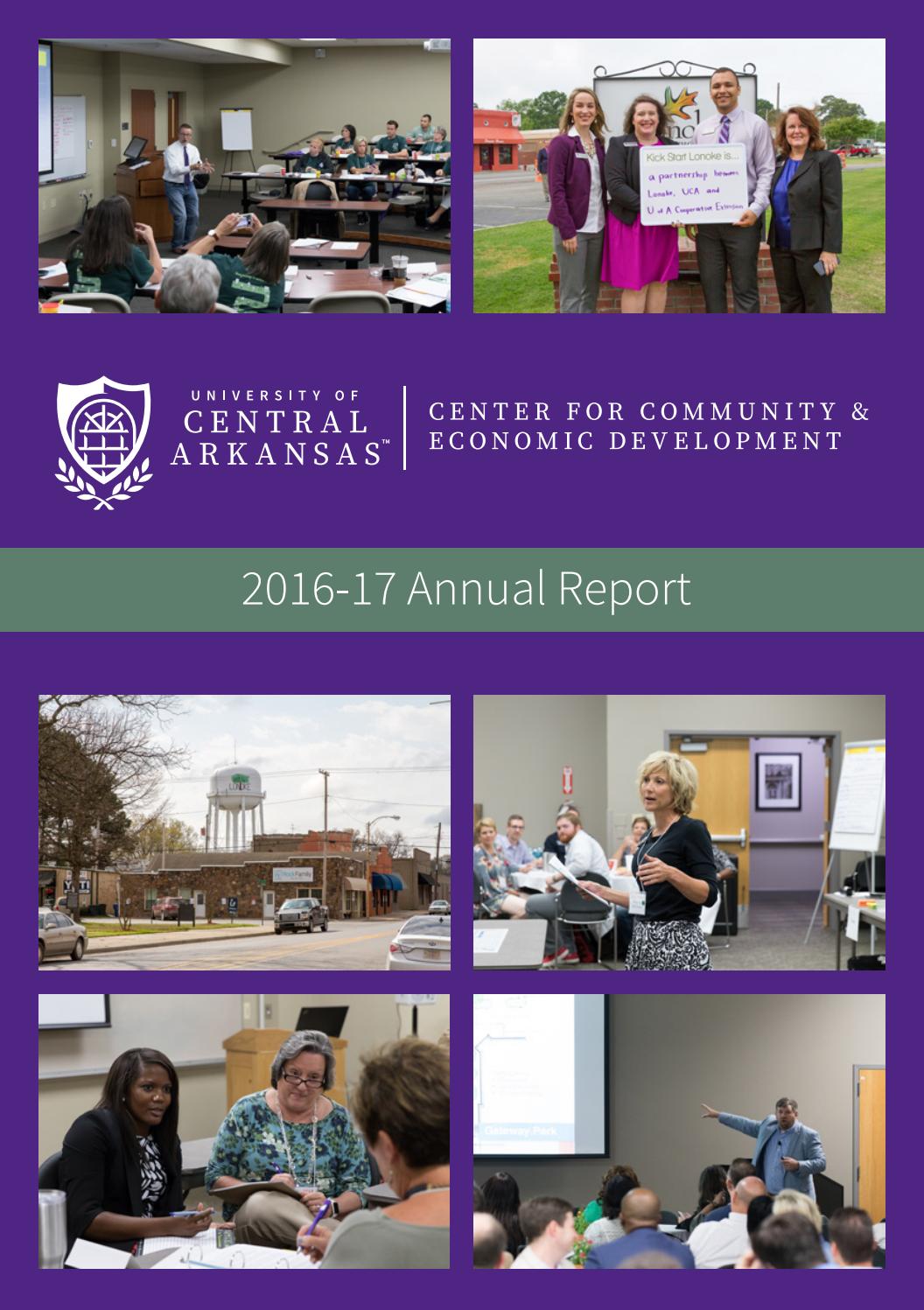 CCED Annual Report 2016-2017 by Center for Community and Economic ...
