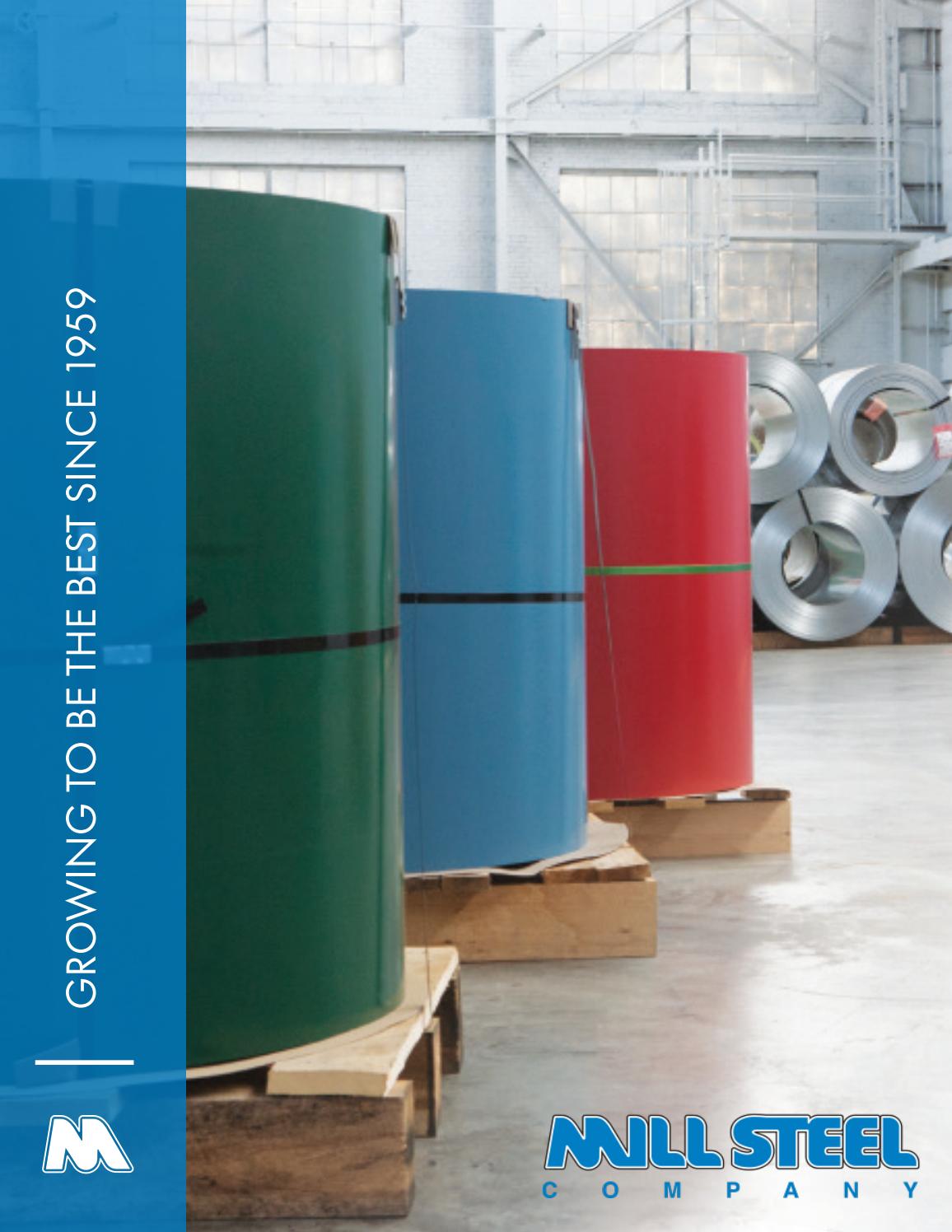 Mill Steel Building Products Brochure by Mill Steel Company - Issuu
