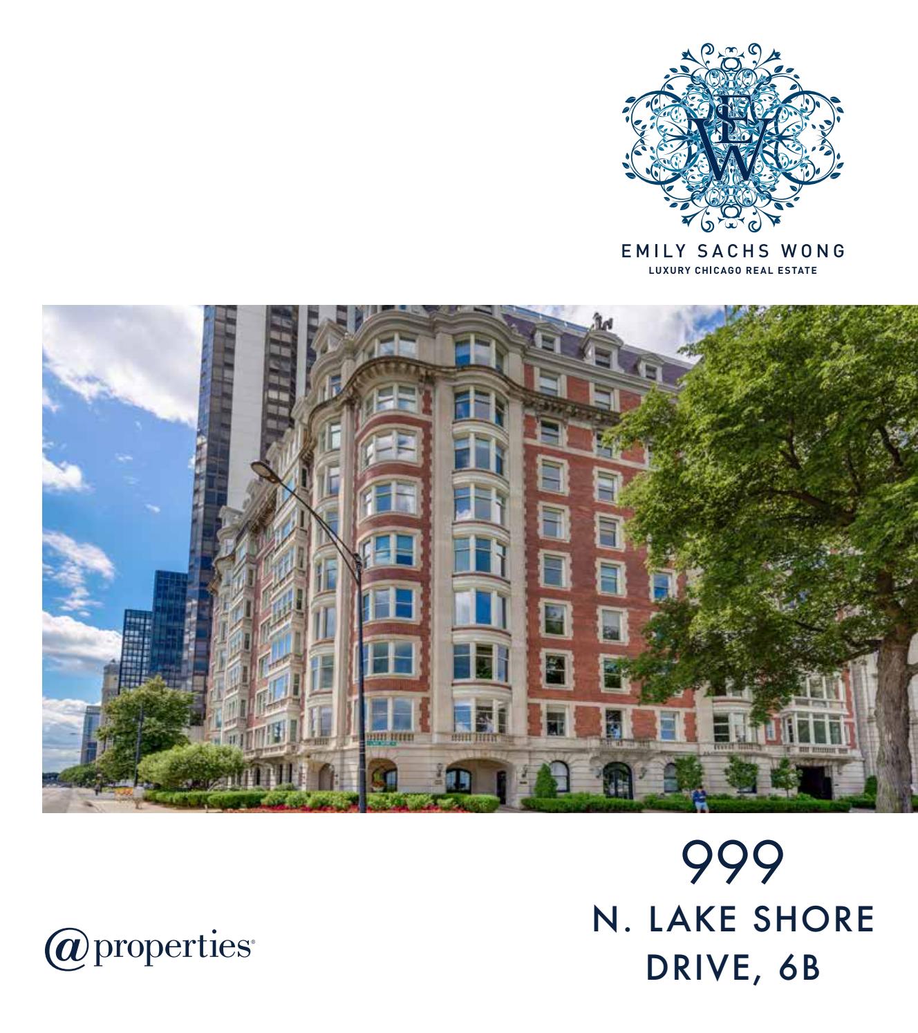 999 North Lake Shore Drive, 6B Marketing Brochure by @properties - Issuu