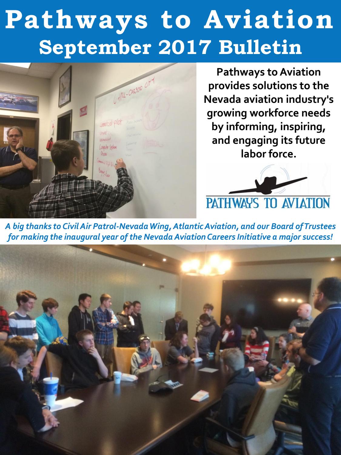 Pathways to Aviation - September 2017 by Pathways to Aviation - Issuu