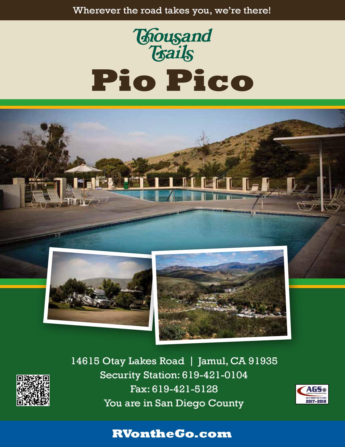 Thousand Trails Pio Pico by AGS/Texas Advertising - Issuu