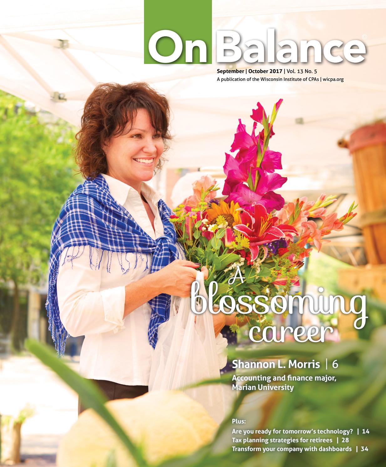 On Balance Magazine - September/October 2017 by WICPA - Issuu