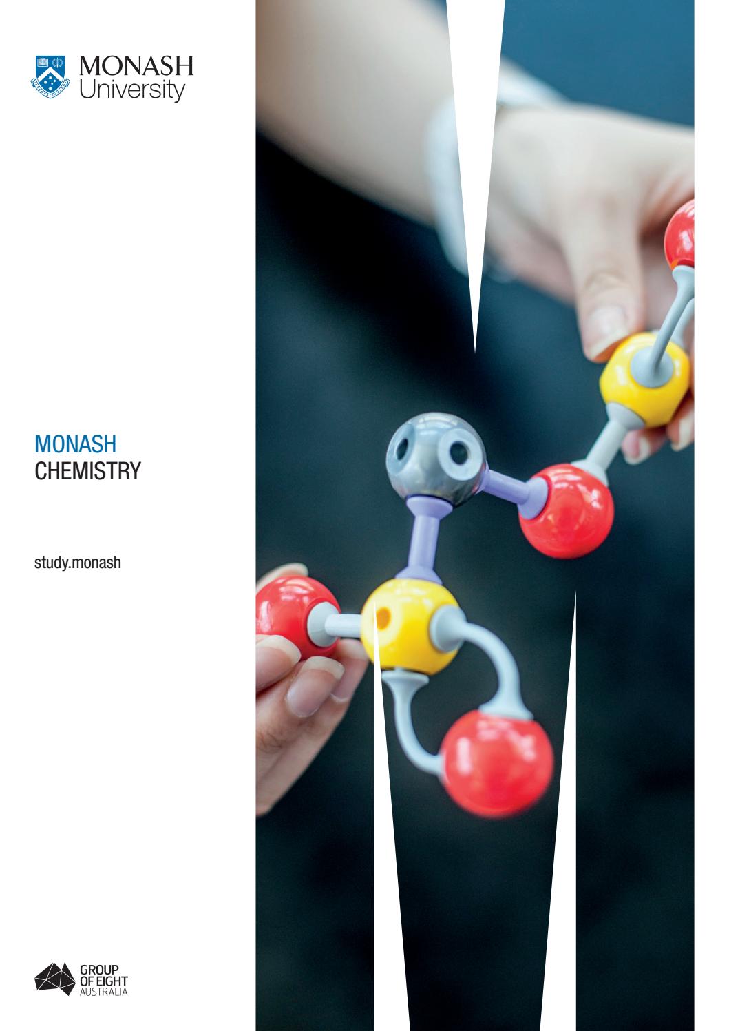 Monash Chemistry - Course Guide by Monash Faculty of Science - Issuu