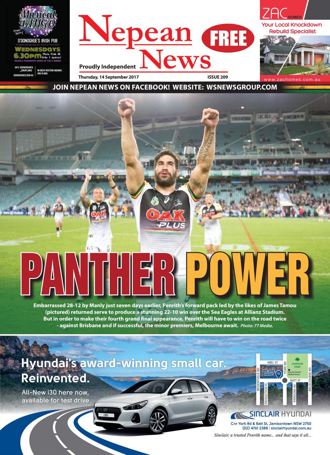 Nepeannews 14september2017 by Nepean News - Issuu