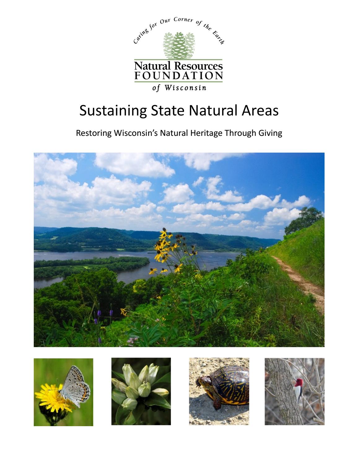 Sustaining State Natural Areas by Natural Resources Foundation of ...