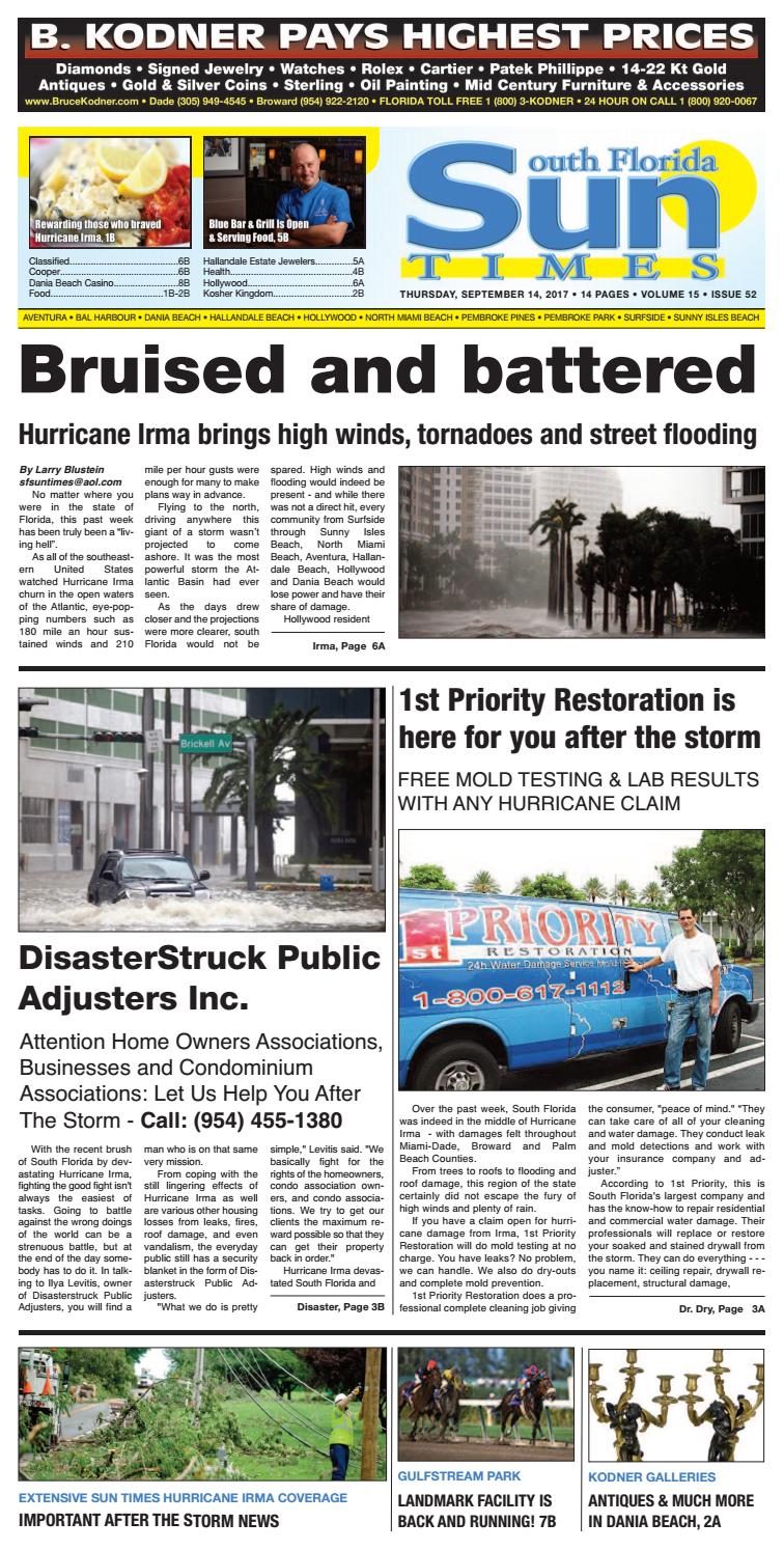 Sun Times Issue 09 14 17 by The South Florida Sun Times Newspaper - Issuu