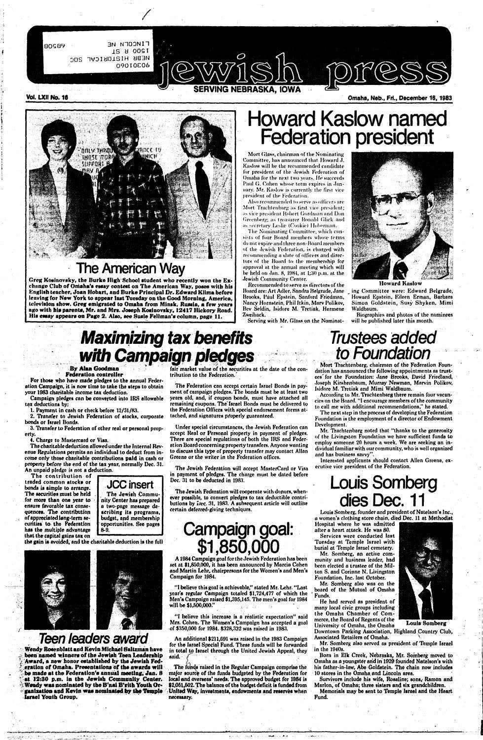 December 16, 1983 by Jewish Press - Issuu