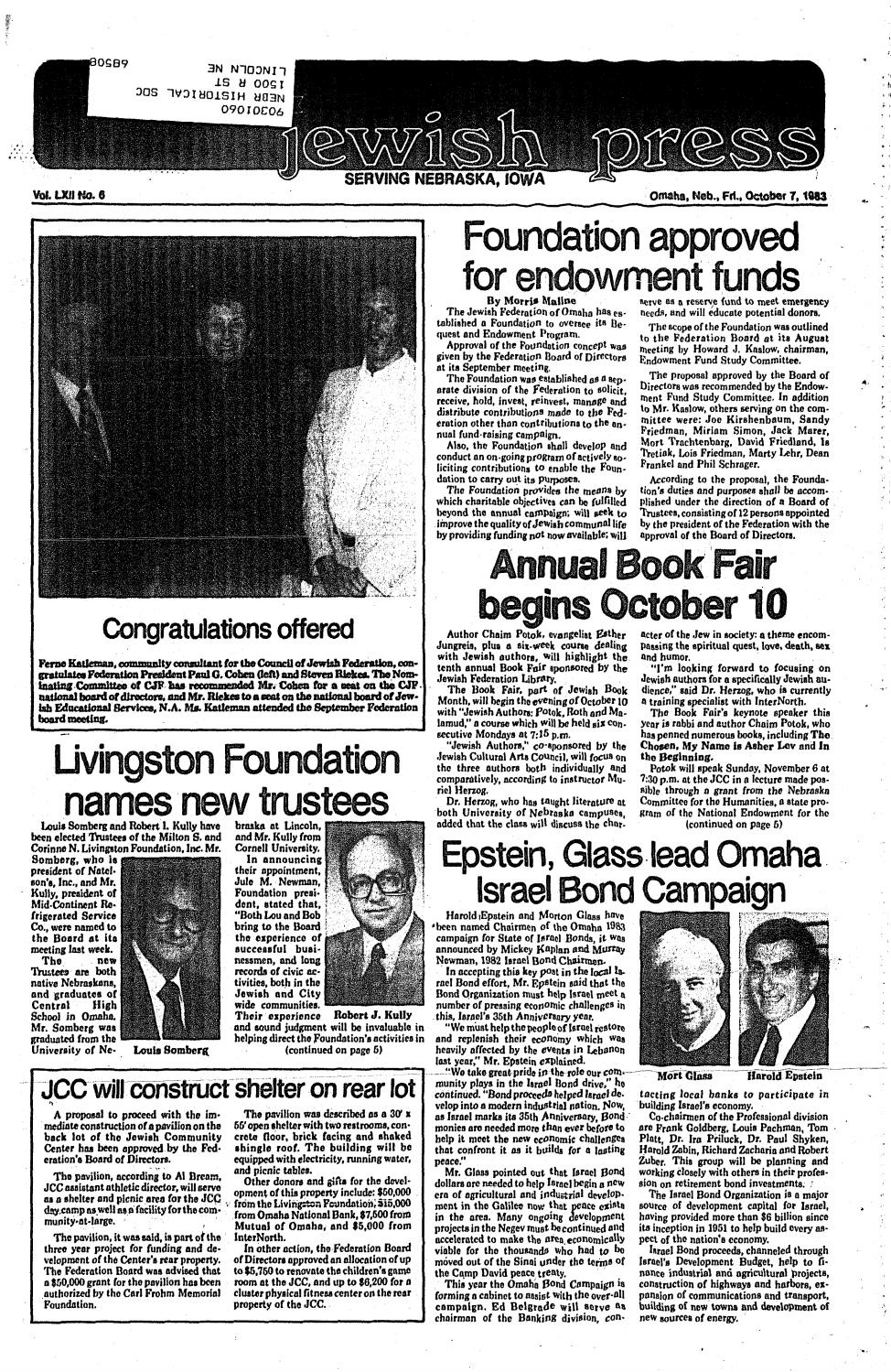 October 7, 1983 by Jewish Press - Issuu