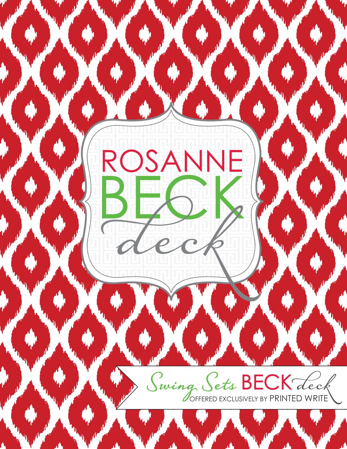 RosanneBECK Collections Holiday Swing Sets by Rosanne Beck Collection ...