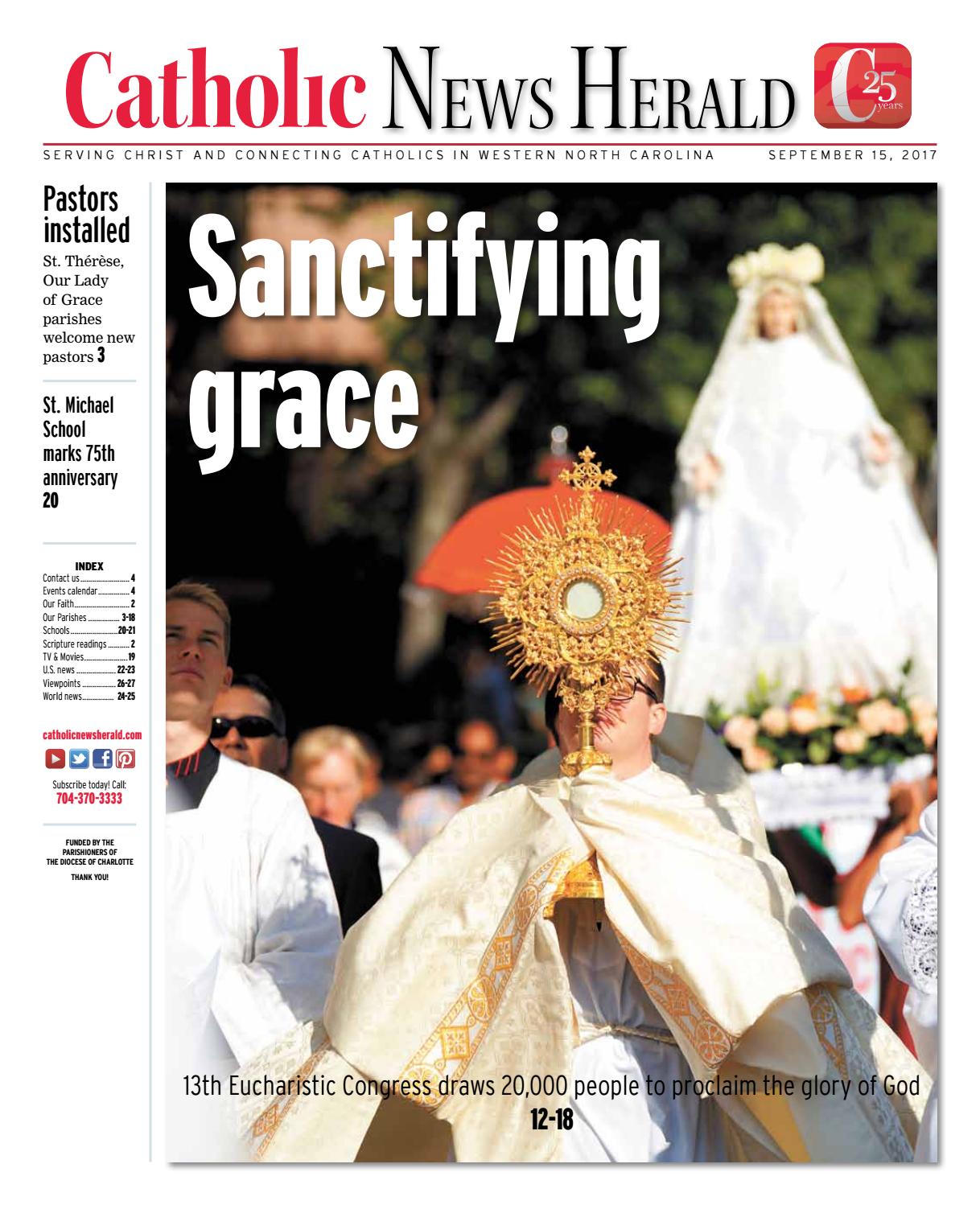 Sept. 15, 2017 by Catholic News Herald - Issuu