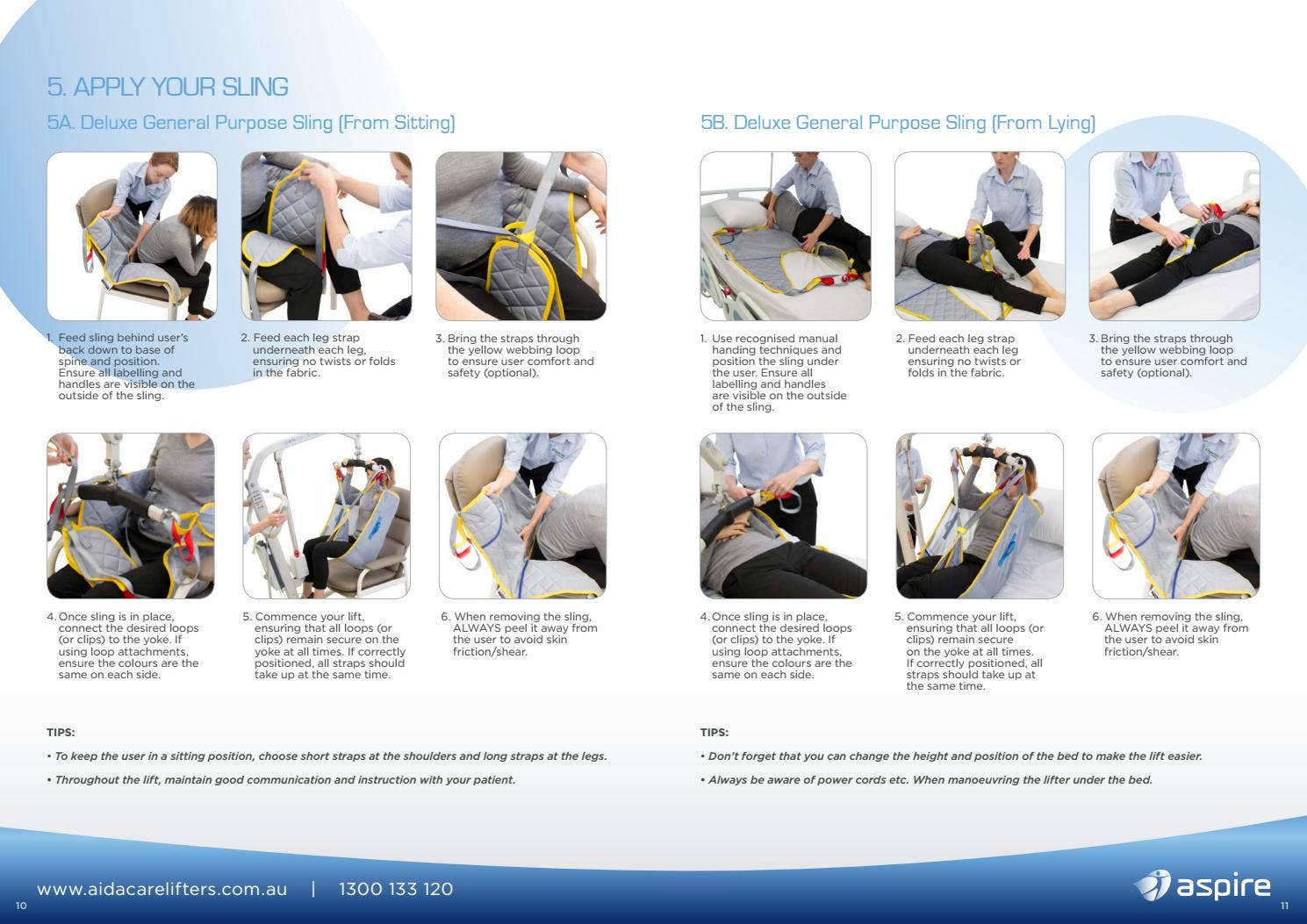 Aspire Sling Fitting & Safe Use guide by Aidacare - Issuu