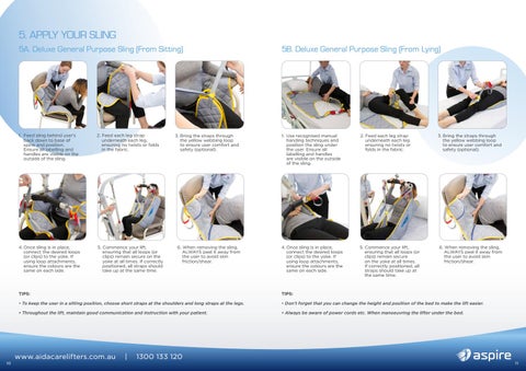 Aspire Sling Fitting & Safe Use guide by Aidacare - Issuu