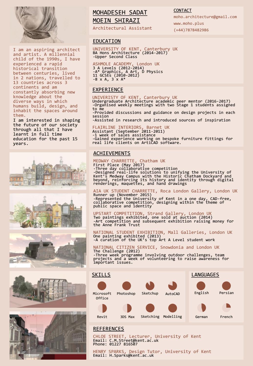 Architecture RIBA Part 1 CV by moho - Issuu