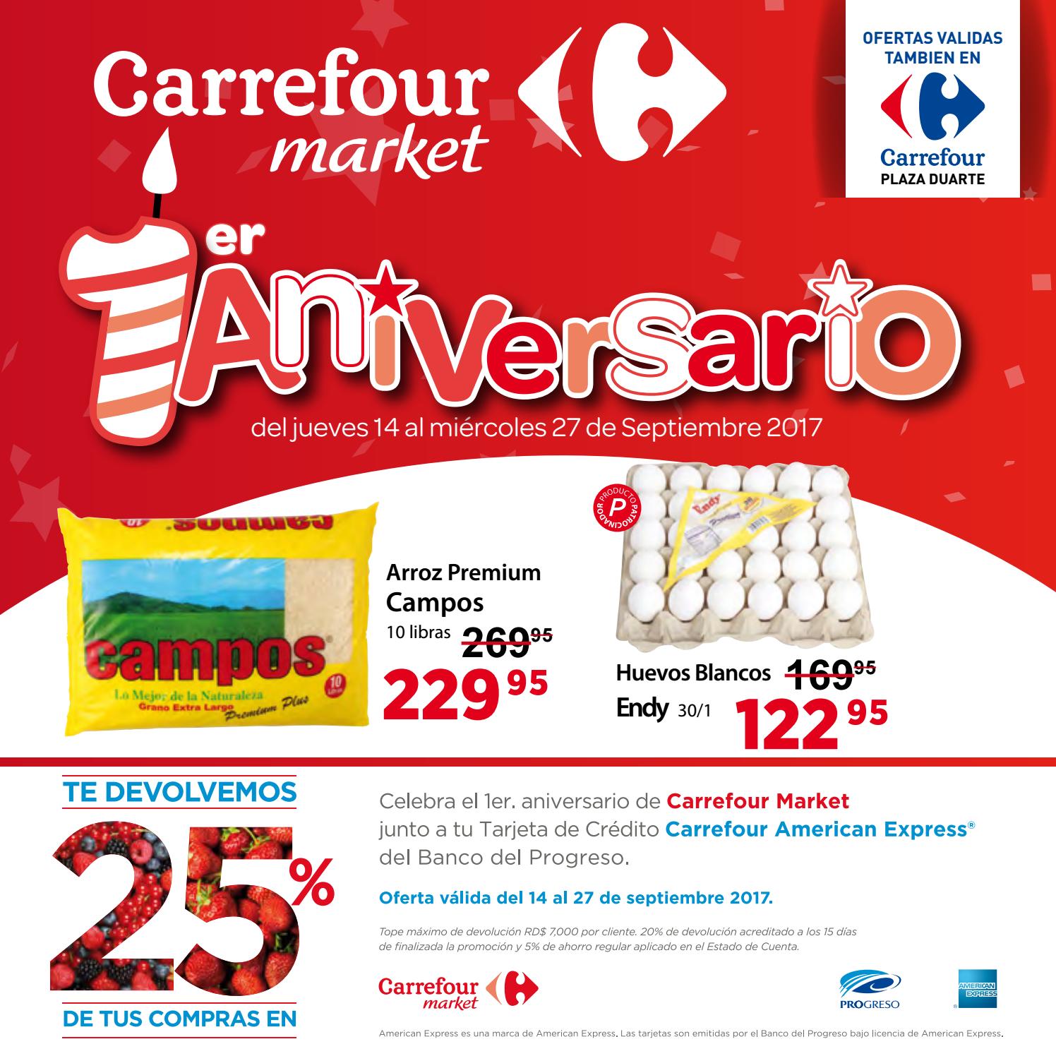 Aniversario Carrefour Market by CarrefourRD - Issuu