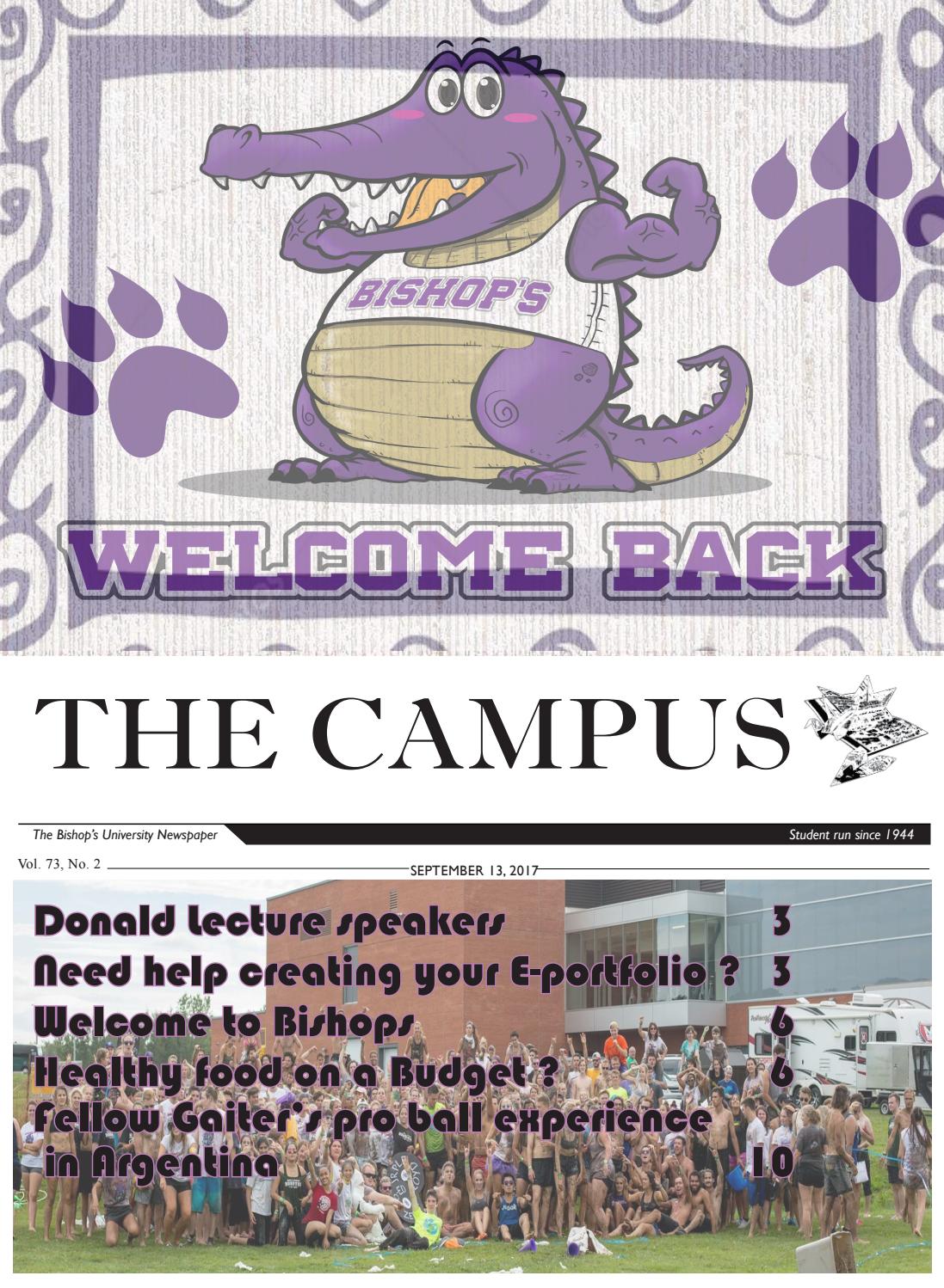 The Campus - September 13th '17 Issue by The Campus Newspaper - Issuu