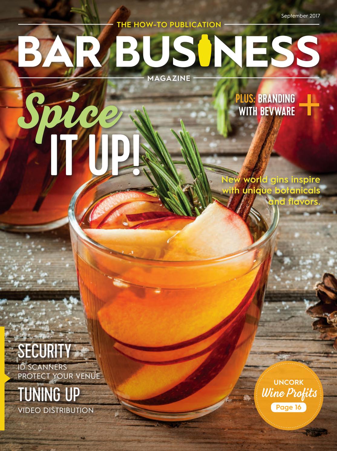Bar Business September 2017 by Bar Business Magazine - Issuu