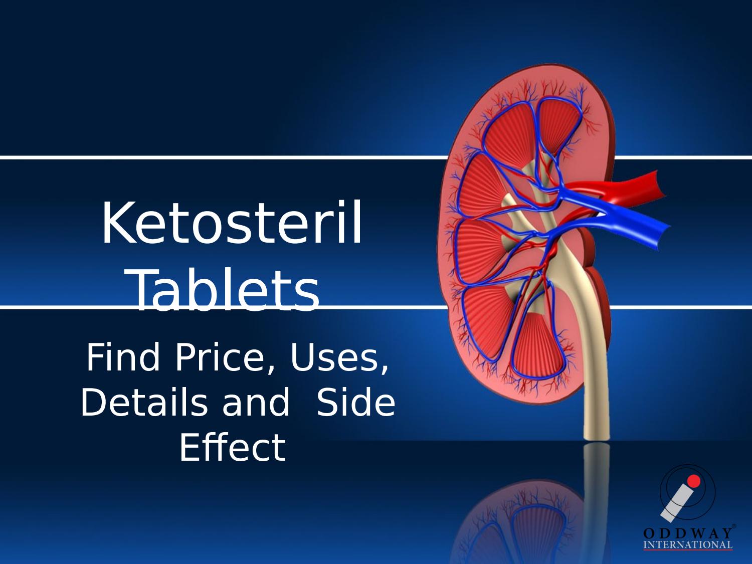 Ketosteril Tablets Fresenius Supplier in India | Ketosteril Tablets ...