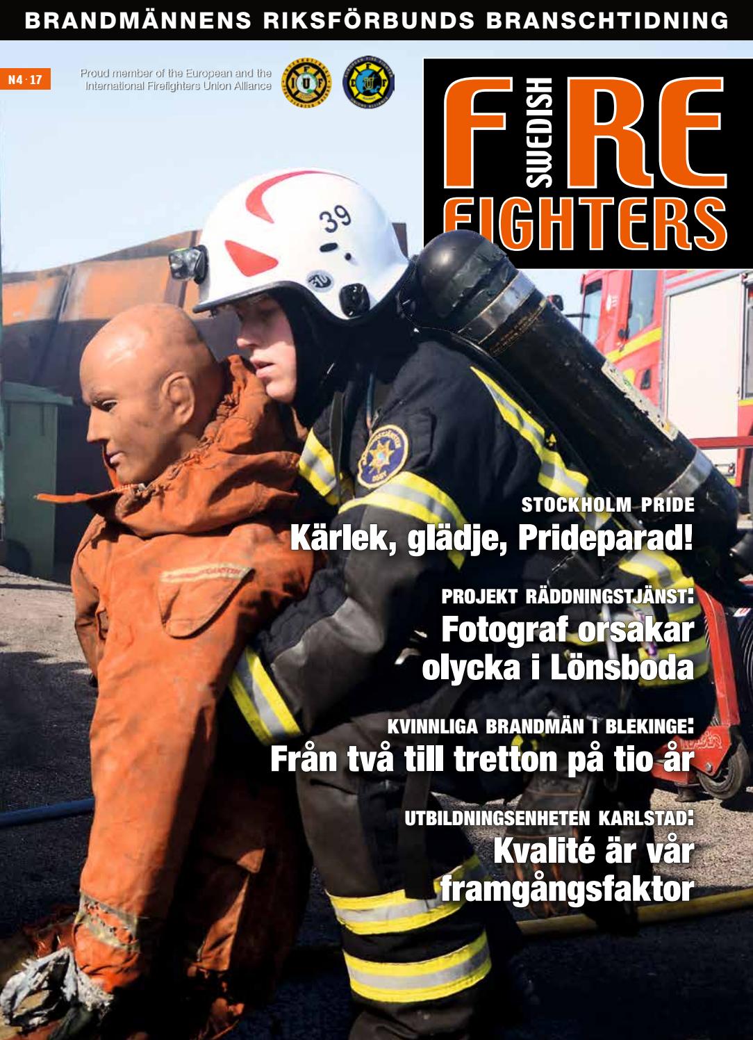 Swedish firefighters 4 2017 by Swedish Firefighters - Issuu