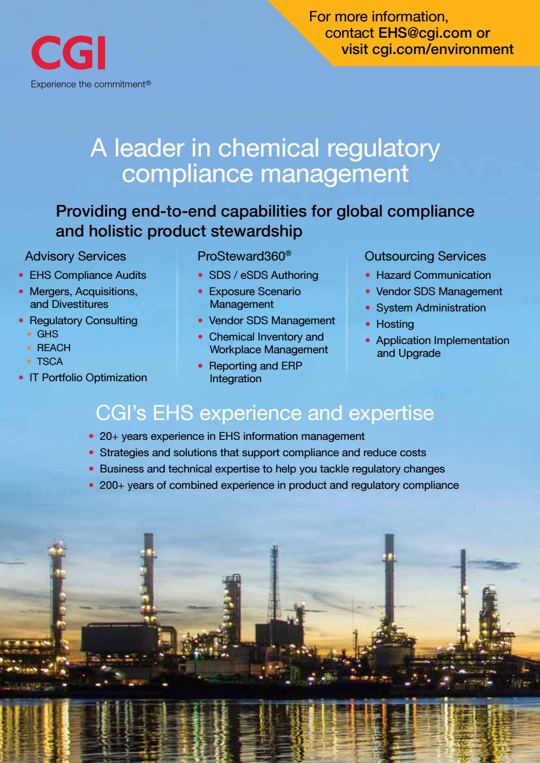 Global Service Providers Guide 2017 by Chemical Watch - Issuu