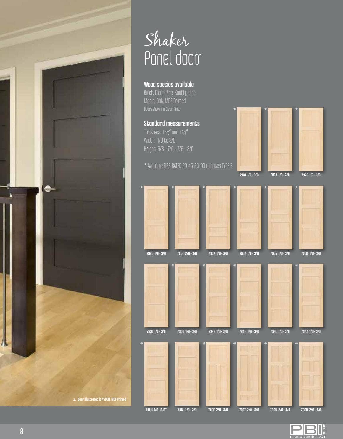 Pbi Interior Doors by Door Depot - Issuu