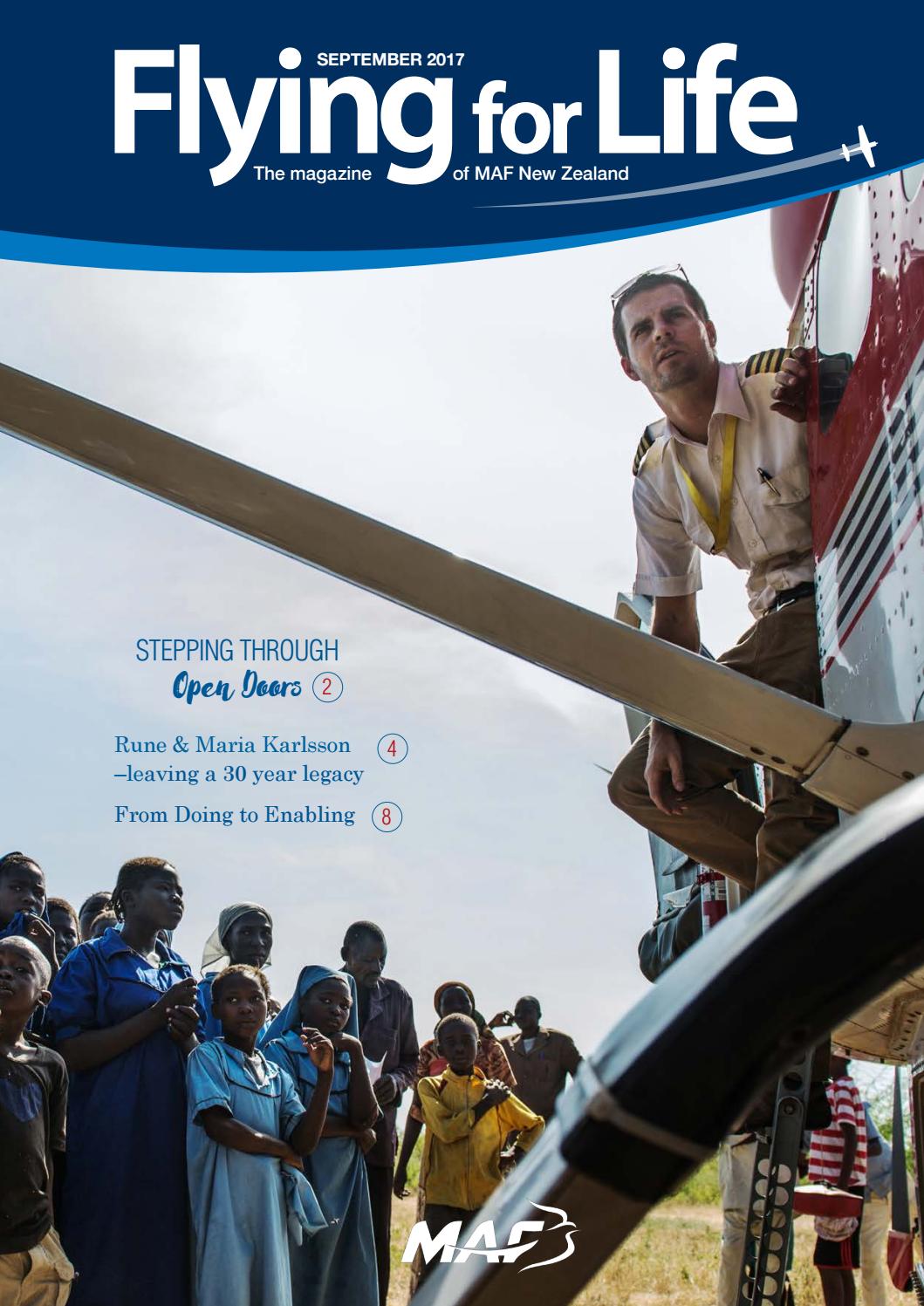 Flying For Life - September 2017 by MAF NZ - Issuu