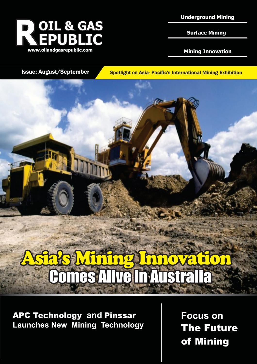 Asia- Pacific's International Mining Exhibition by OIL AND GAS REPUBLIC ...