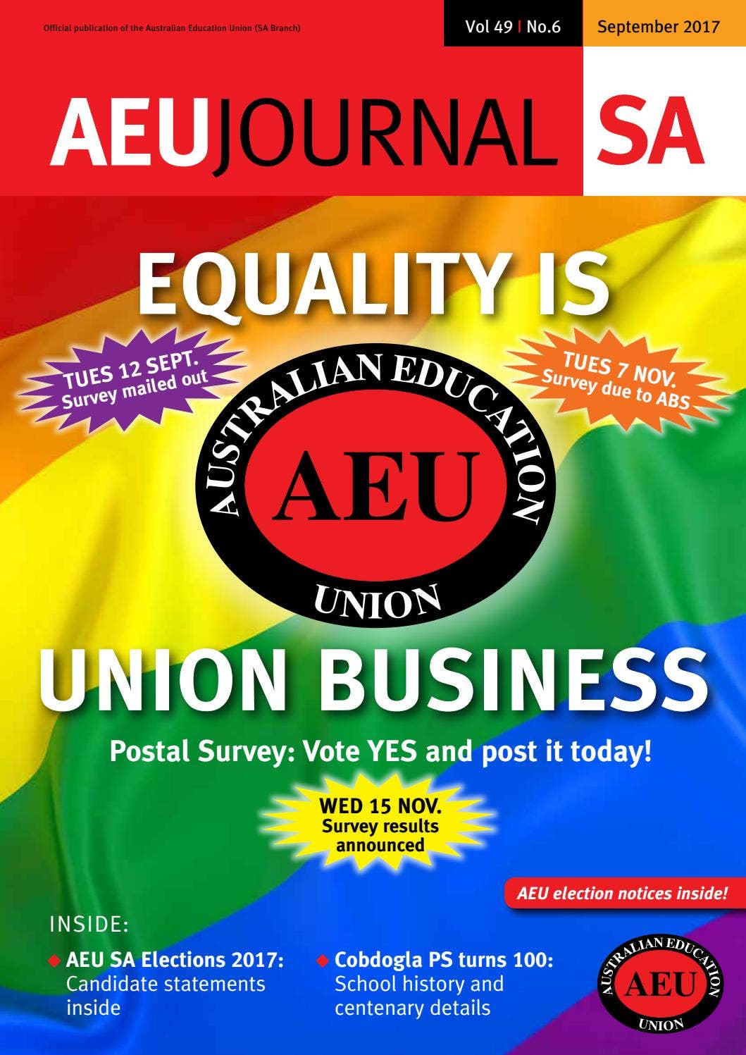 Aeujournal06 17 by Australian Education Union (SA Branch) - Issuu