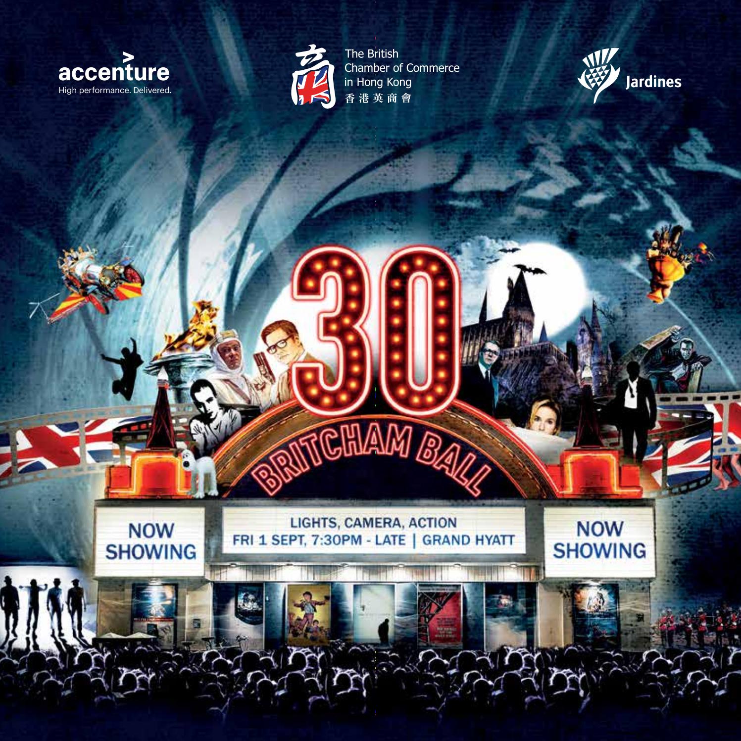 Britcham annual ball programme 2017 by The British Chamber of Commerce ...