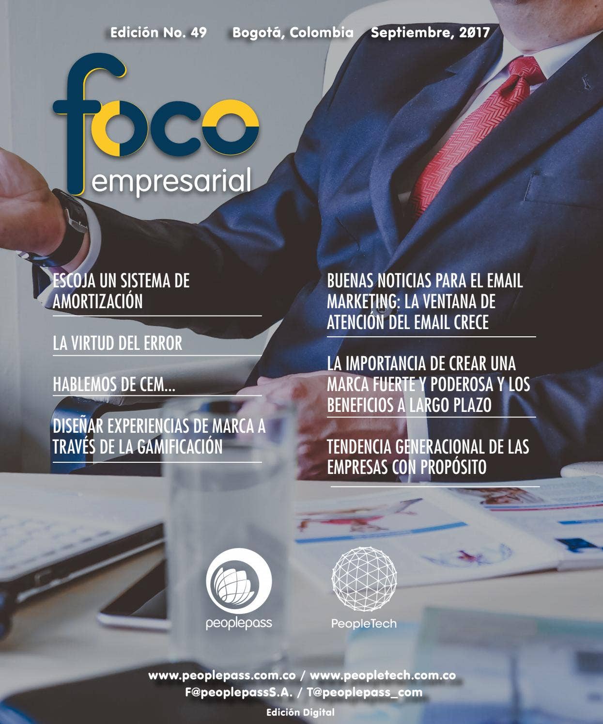Foco empresarial 49 by Peoplepass S.A.S. - Issuu