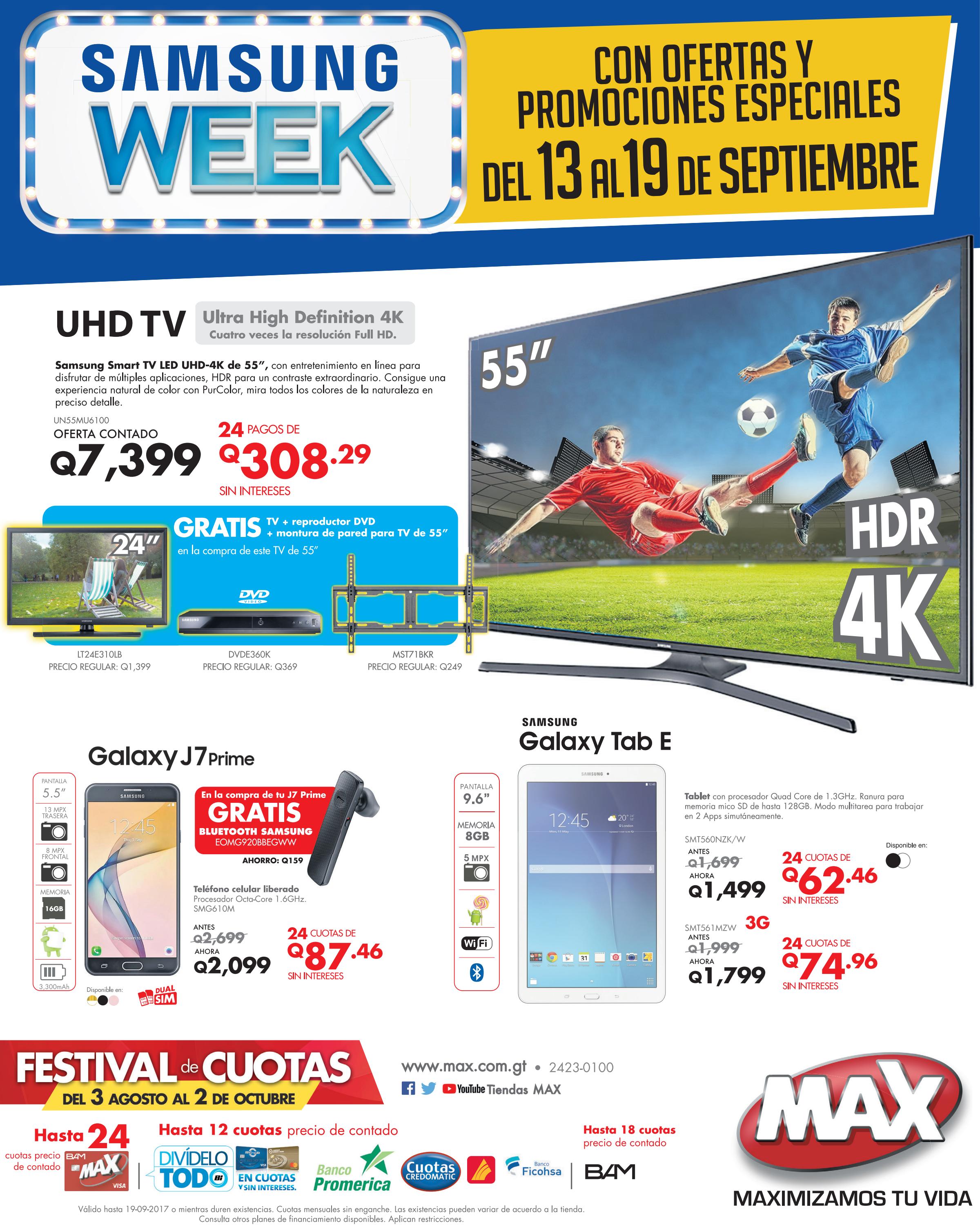 Samsung Week by Tiendas Max - Issuu