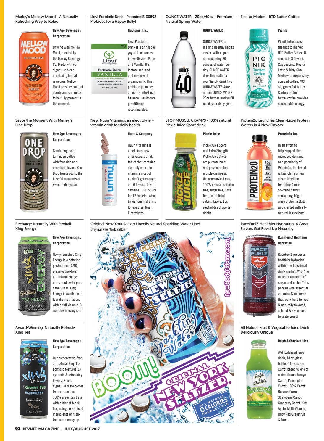 2017 Natural Beverage Guide by BevNET.com - Issuu