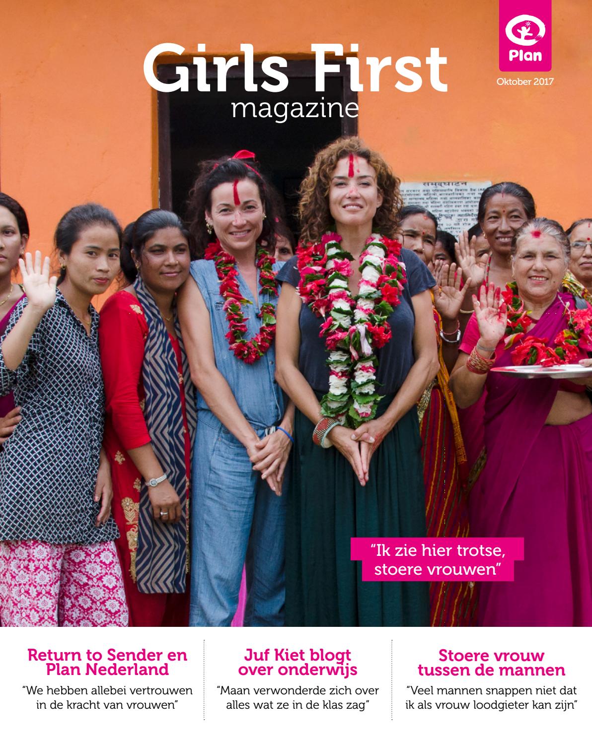 Girls first magazine - oktober 2017 by Plan International Nederland - Issuu