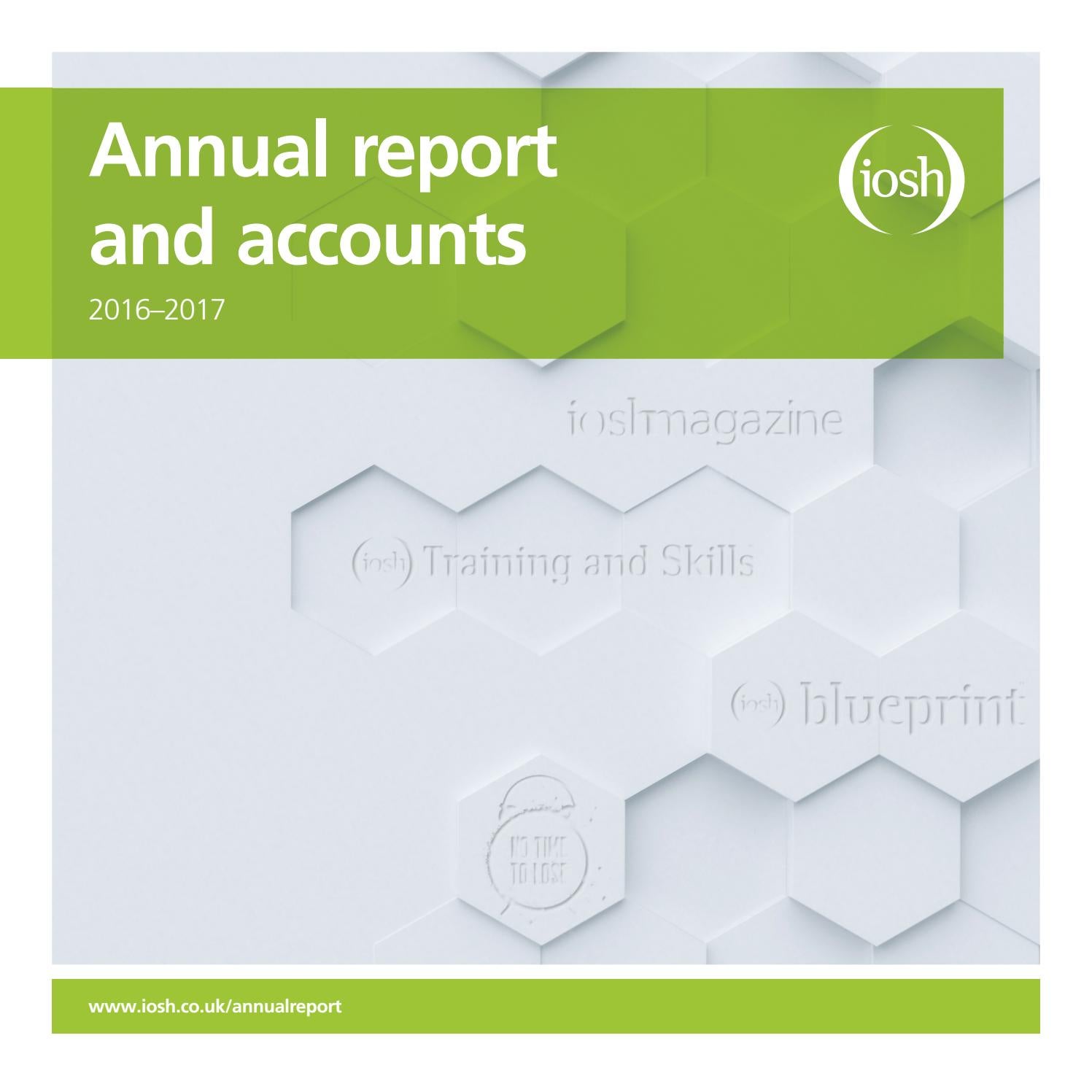 IOSH Annual Report by IOSHNetworks - Issuu