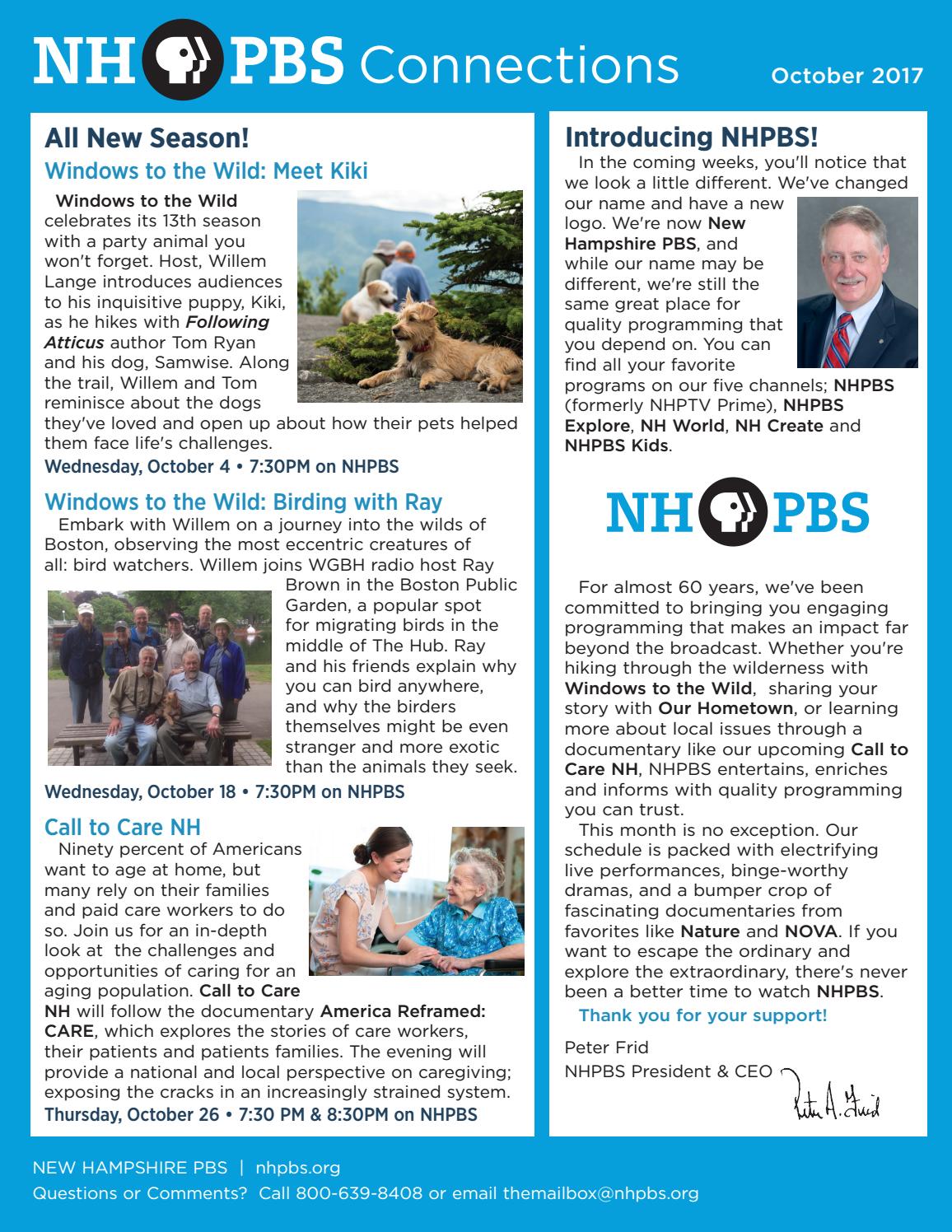 nhptv_connections_oct2017 by New Hampshire PBS - Issuu