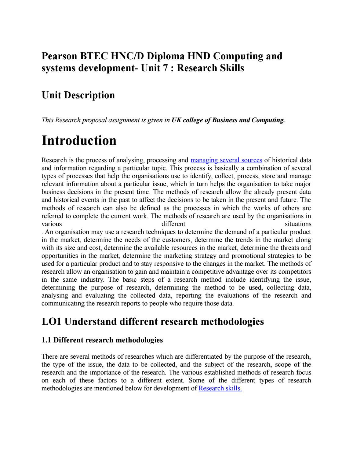 Pearson Btec Hnc Assignment Au By Cheap Assignment Help Issuu